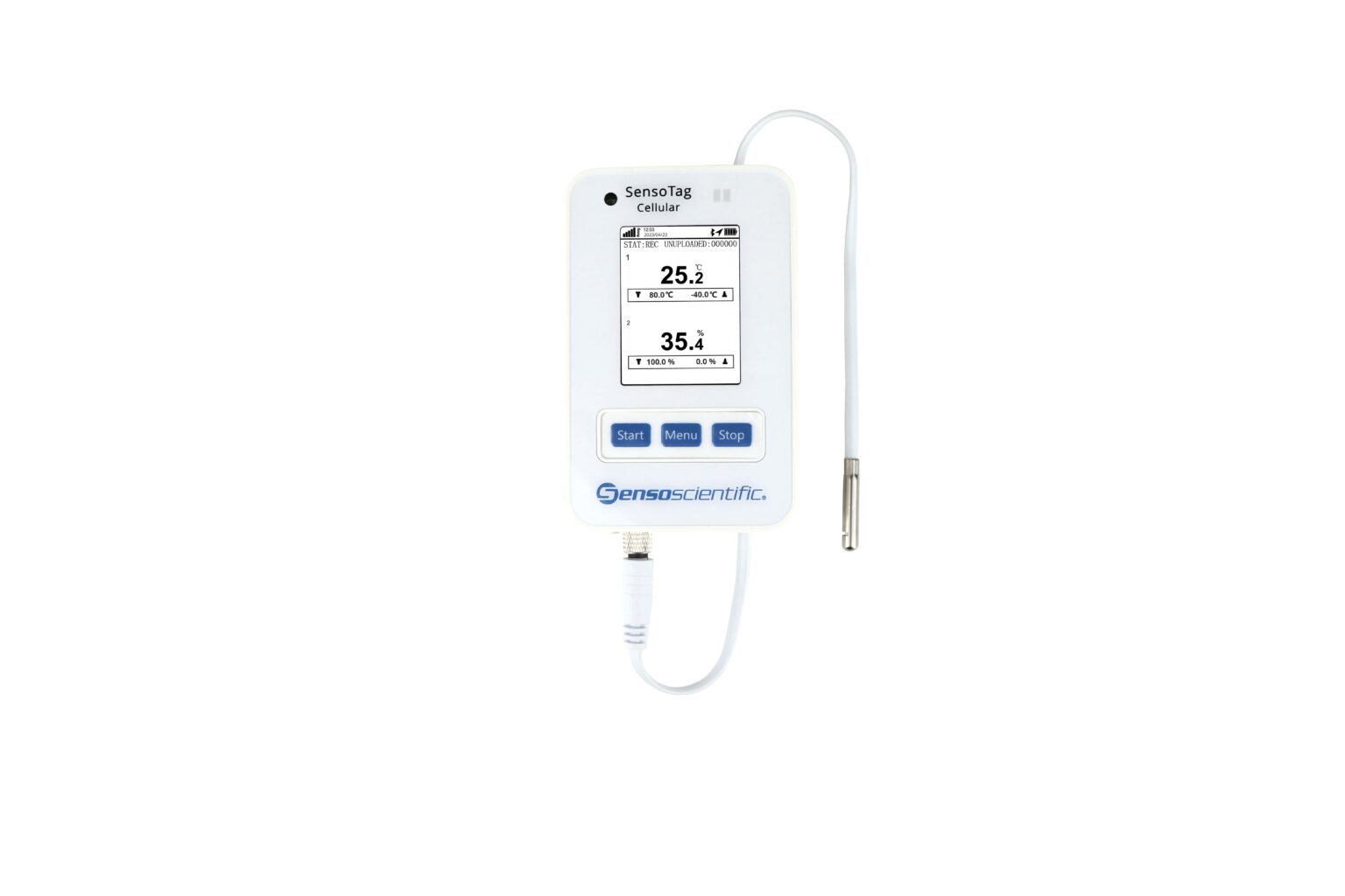 In Transit Cellular Temperature Humidity Sensor | SensoScientific